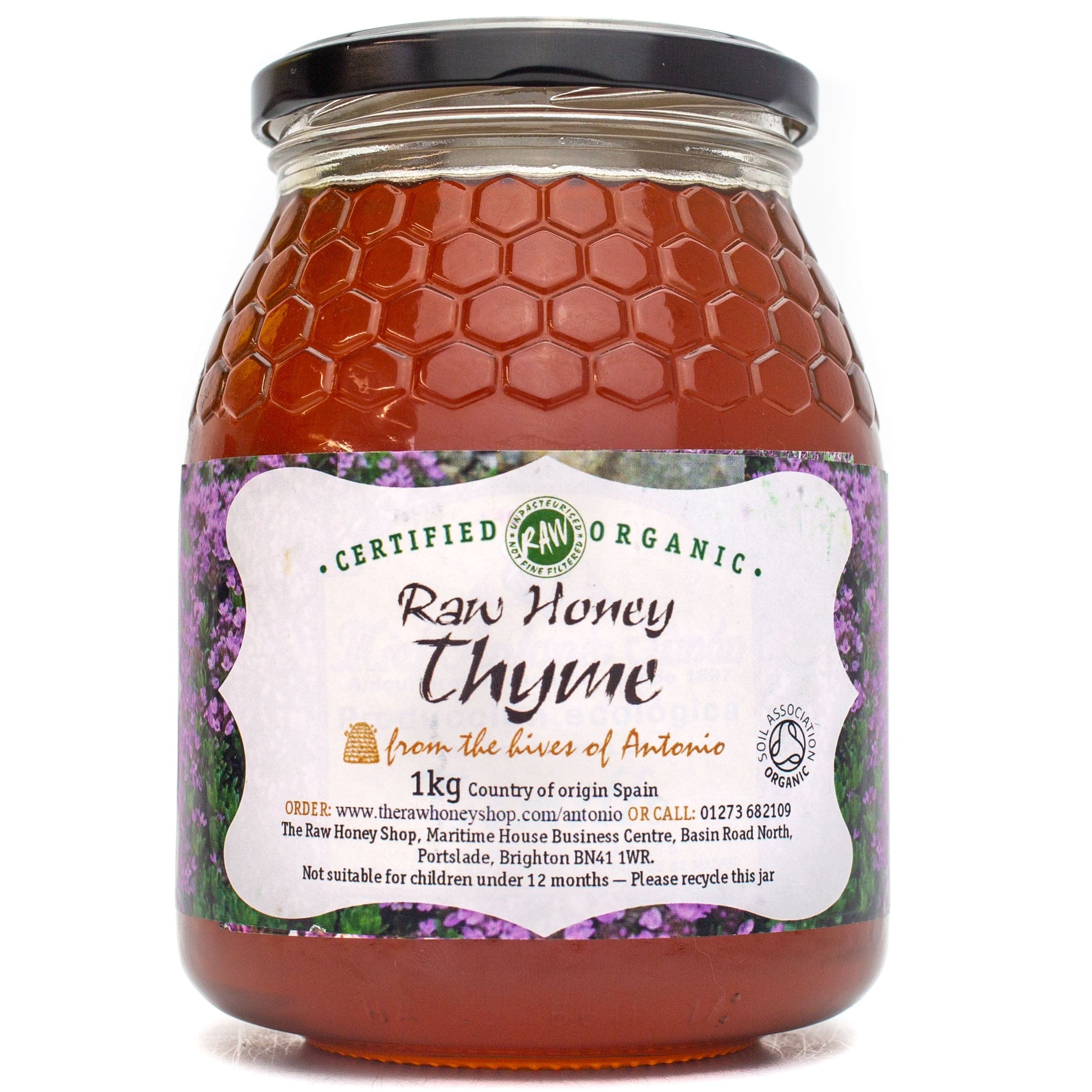 Raw Organic Thyme Honey | The Raw Honey Shop