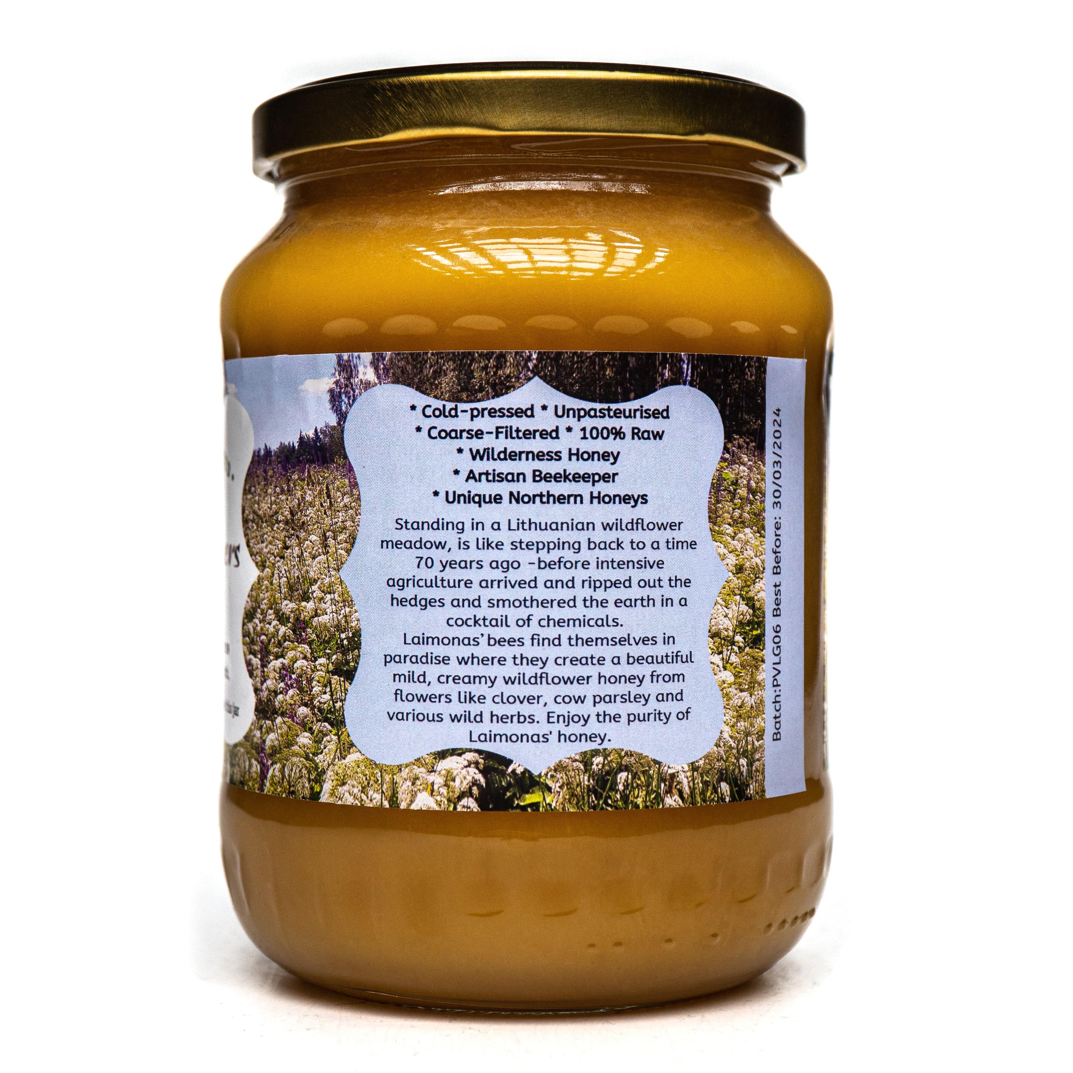 Miel pur cru et biologique - Directement de la ruche à vous